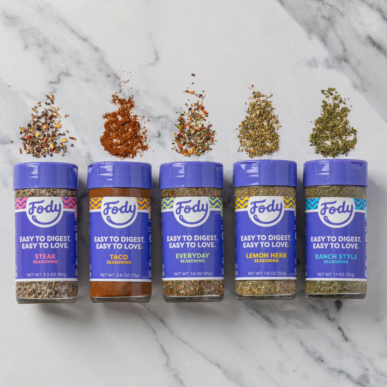 Seasonings & Spices | Low FODMAP Seasoning | Fody Foods
